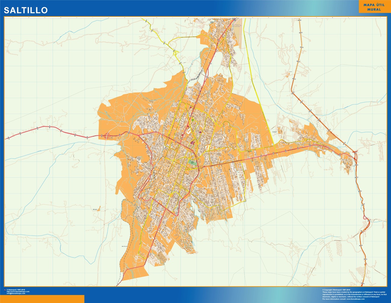 Mapa Manzanillo en Mexico plastificado | Mapas murales México, USA y ...